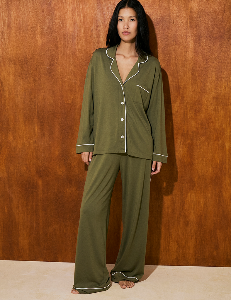 PJ Boyfriend Pijama Mujer Forest | In Bloom